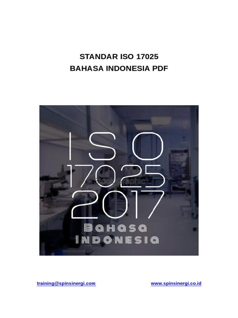 ISO 17025 Tahun 2017 PDF | PDF