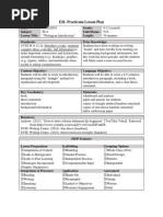 Writing A News Report - Lesson Plan | PDF | Lesson Plan | Verb