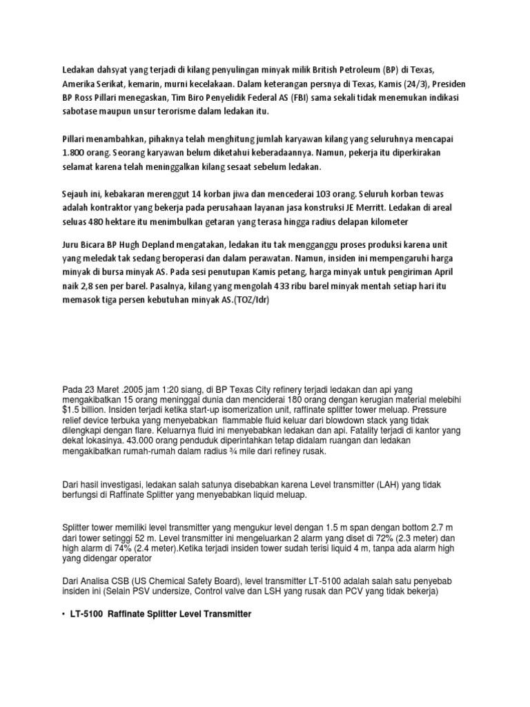 LT-5100 Raffinate Splitter Level Transmitter | PDF