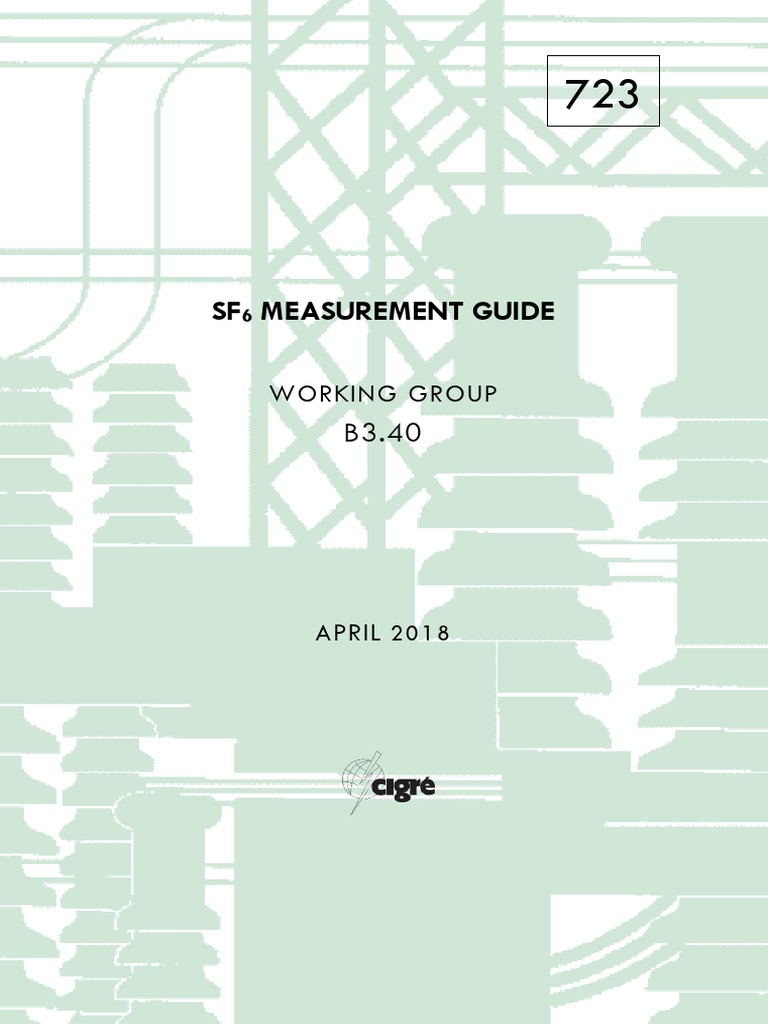723 SF6 Measurument Guide | PDF | Density | Pressure
