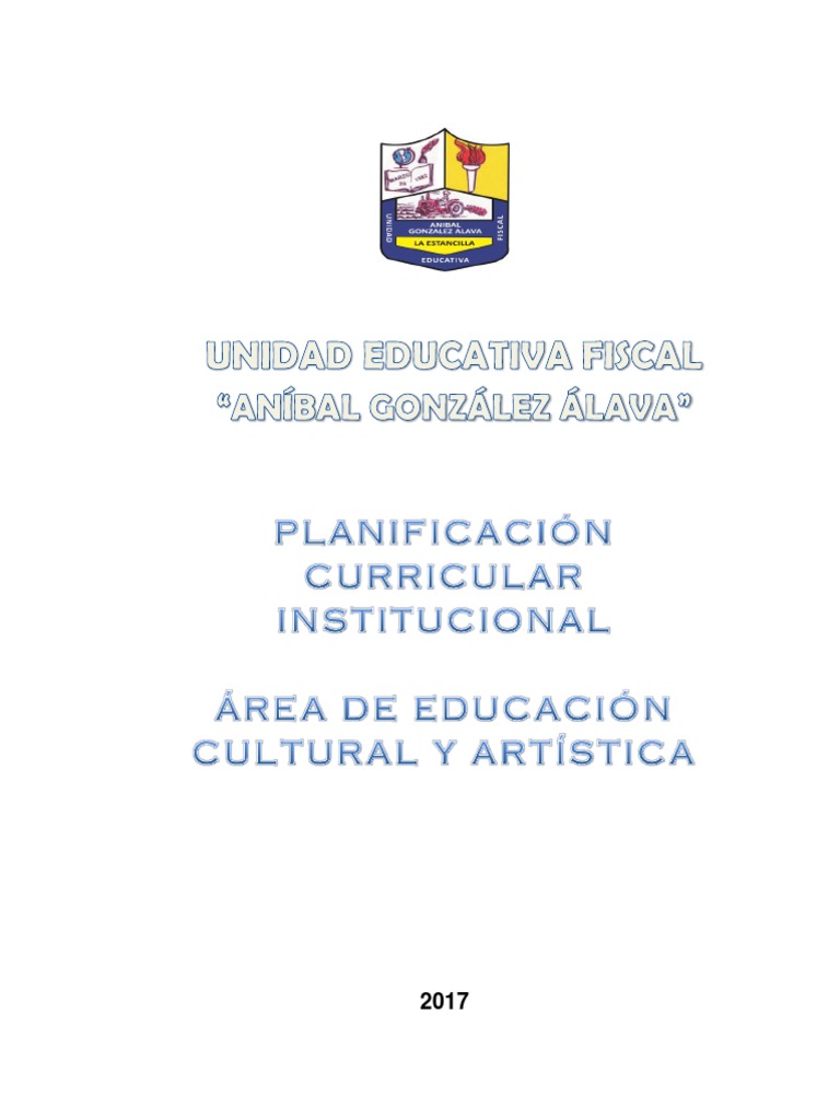 Educacion Cultural 1 | PDF | Learning | Curriculum