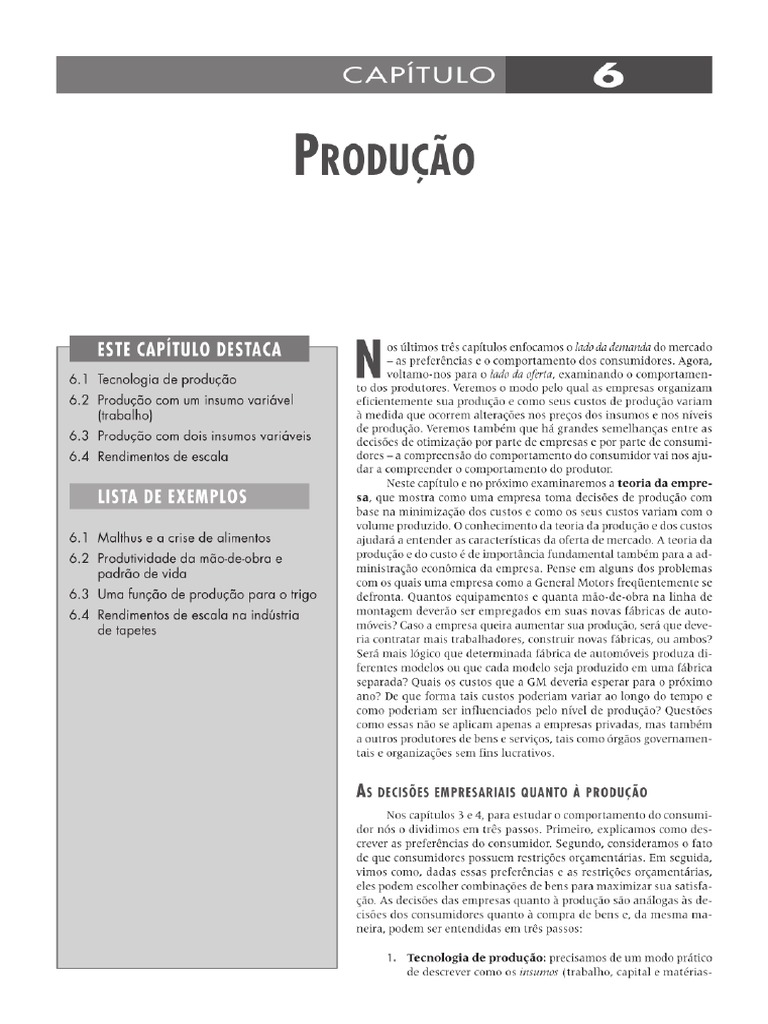 Capítulo 6 Microeconomia - Pindyck | PDF