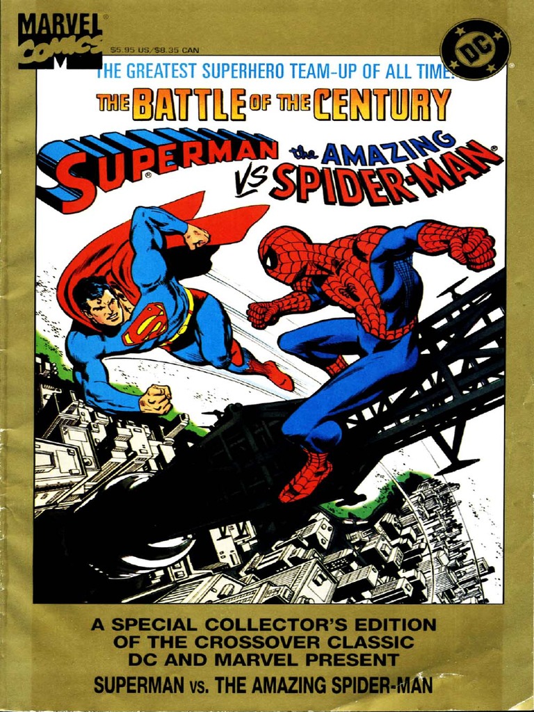 Dc Marvel Comics Superman Vs Spiderman Pdf