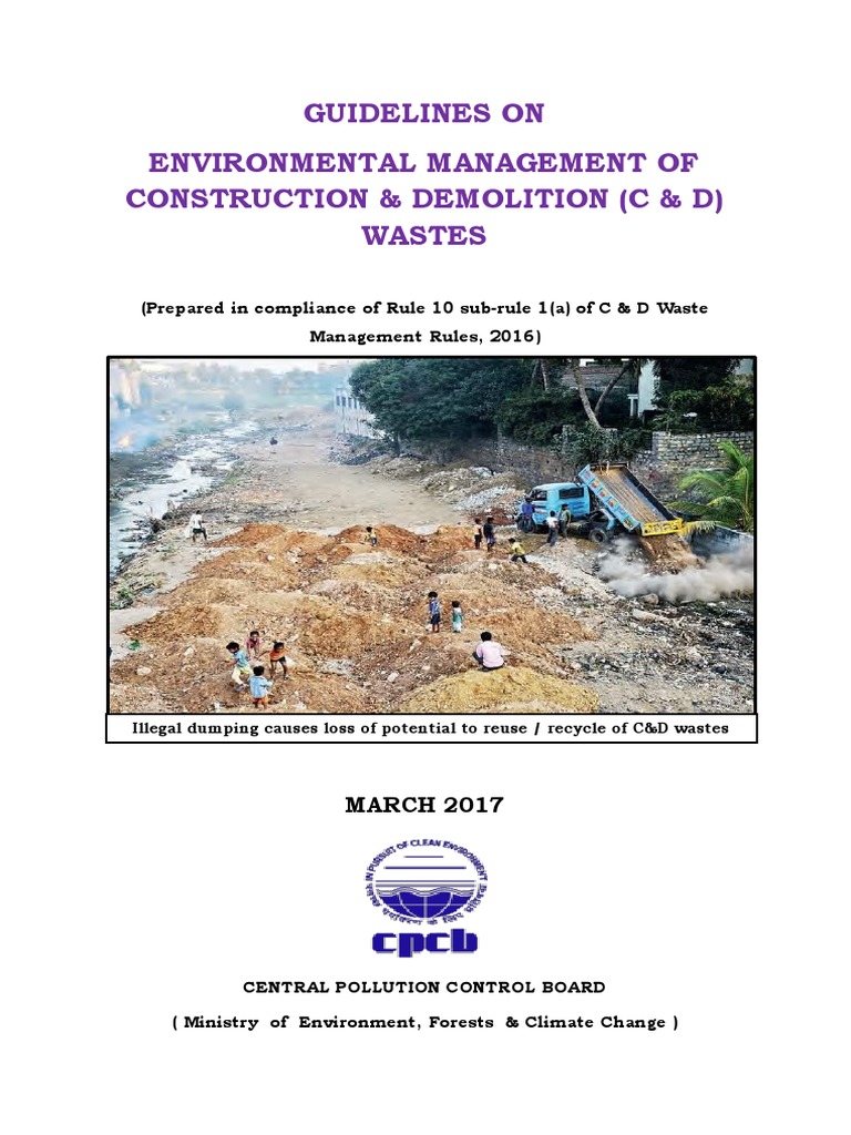 Construction and Demolition Waste | PDF | Waste Management ...