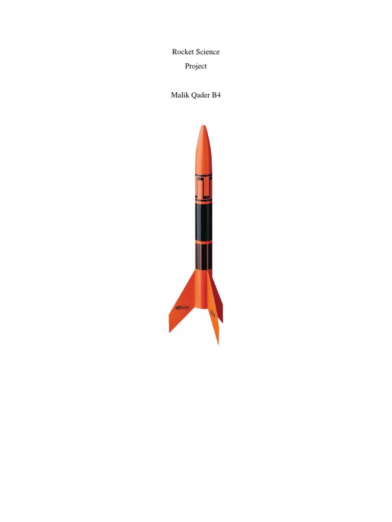 Rocket Science | Download Free PDF | Drag (Physics) | Rocket