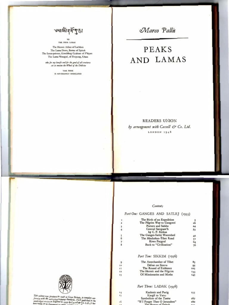 Marco Pallis - Peaks and Lamas | PDF