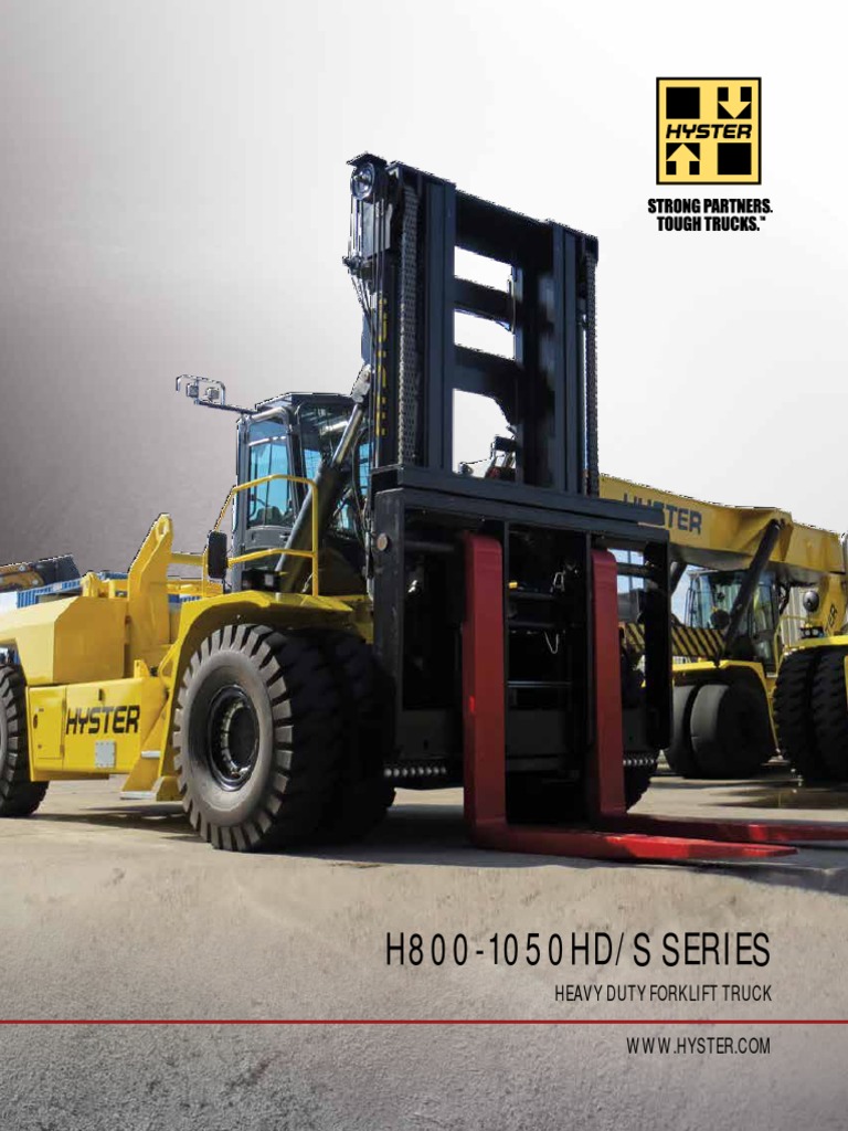 Hyster | PDF | Truck | Transportation Engineering