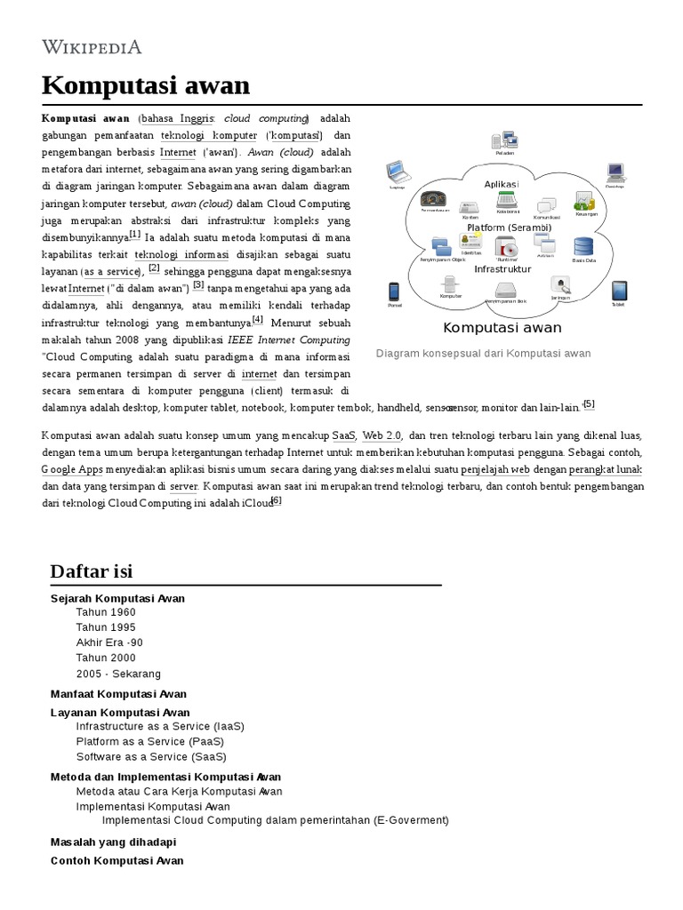Komputasi Awan | PDF