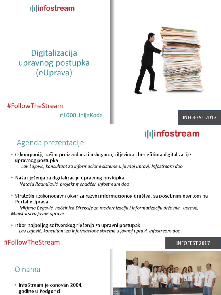 Digitalizacija Upravnog Postupka - New | PDF