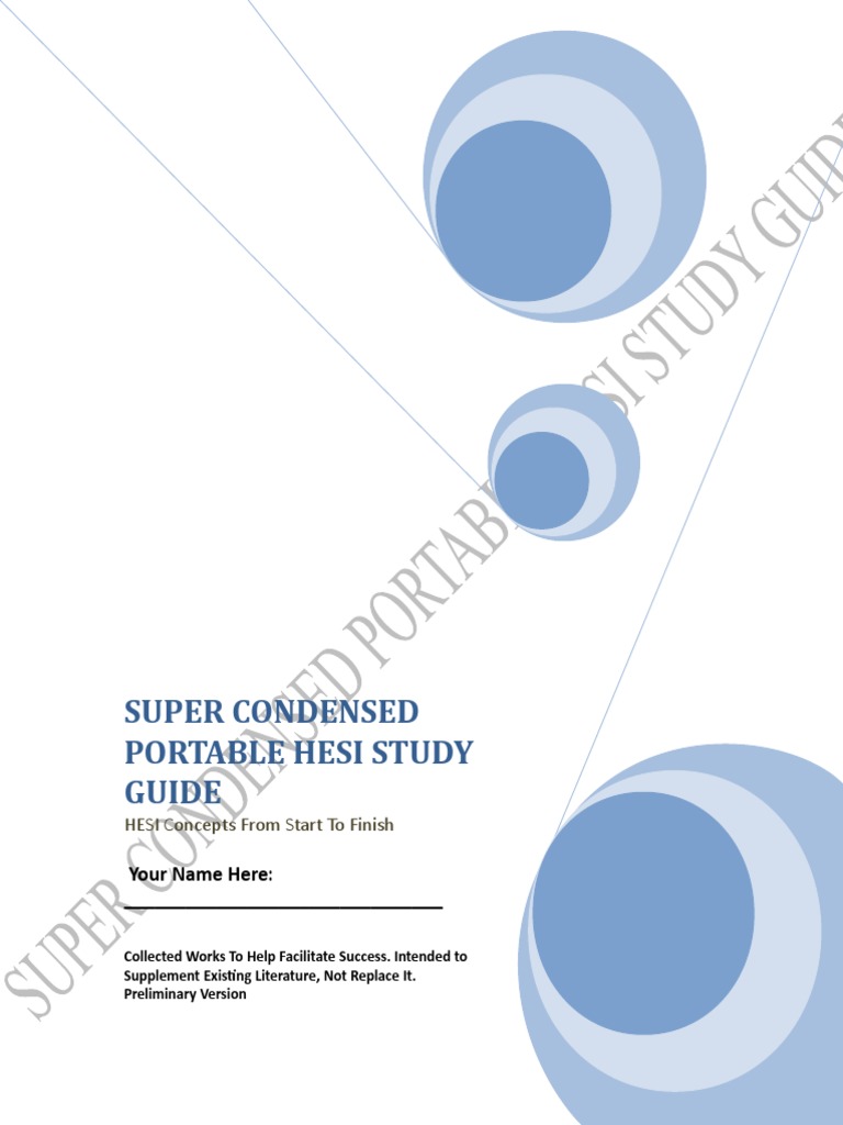 An Insightful Review and Study Guide for the HESI Nursing Exam with a ...