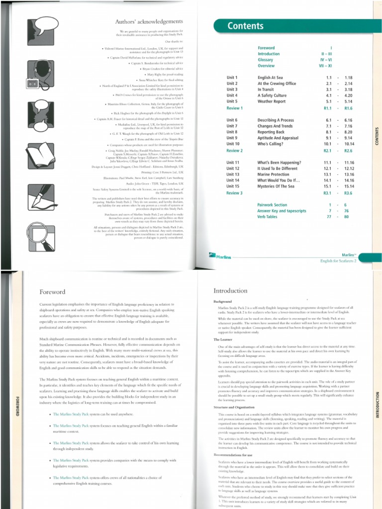 Marlins Test Book | PDF