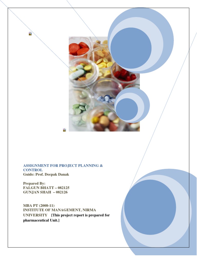Pharmaceutical Project Planning Guide | PDF | Drug Design ...