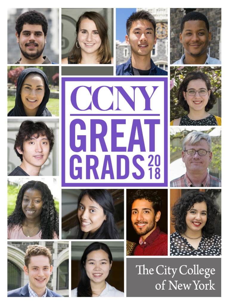CCNY GreatGrads 2018 | PDF | Bachelor's Degree | Graduate School