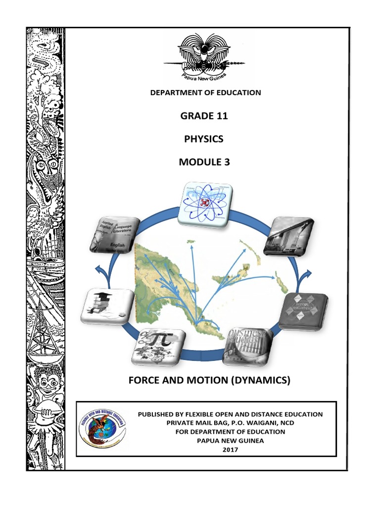 Grade 11 Physics Module3 | PDF | Friction | Force