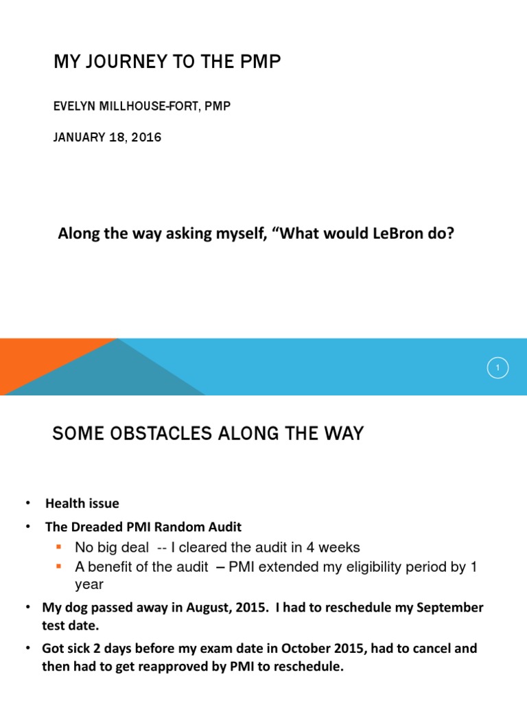 My Journey To The PMP PDF | PDF | Project Management Professional ...