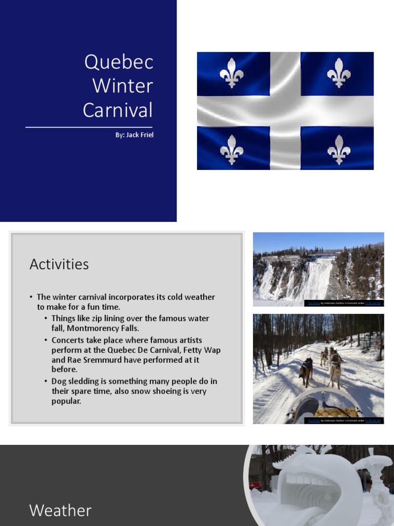 Quebec Winter Carnival | PDF | Home & Garden
