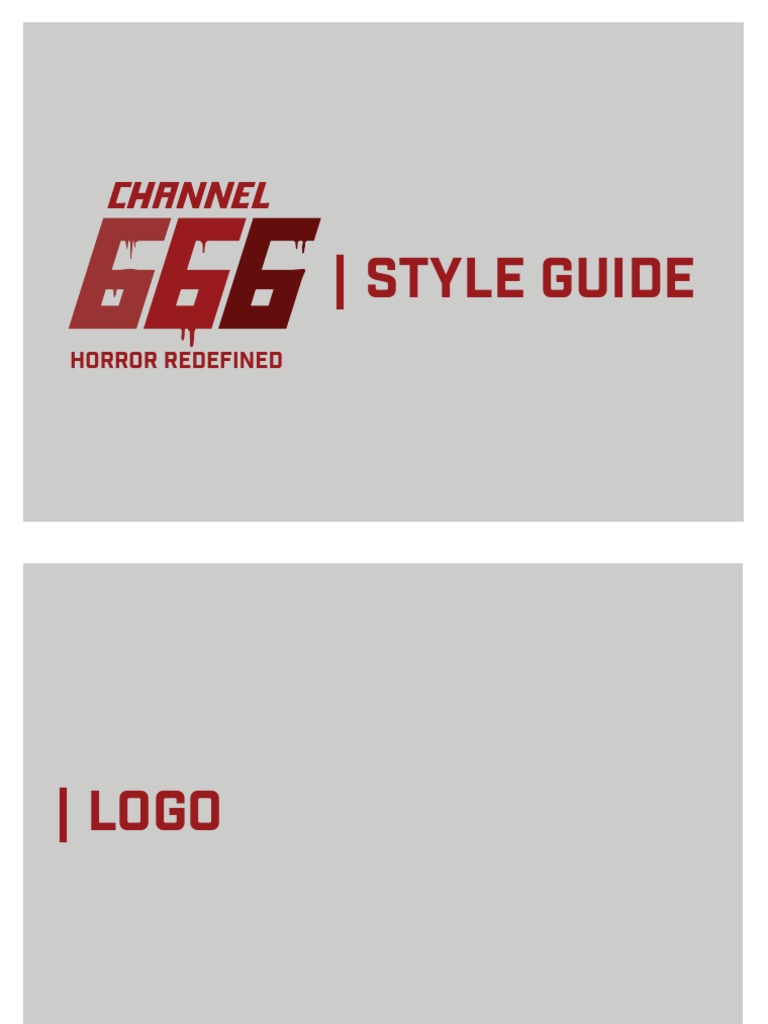 Project 666 Style Guide | PDF | Typefaces | Mass Media
