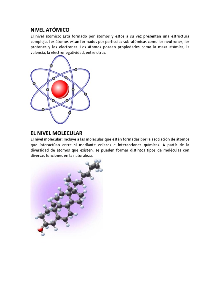 Nivel Atómico | PDF