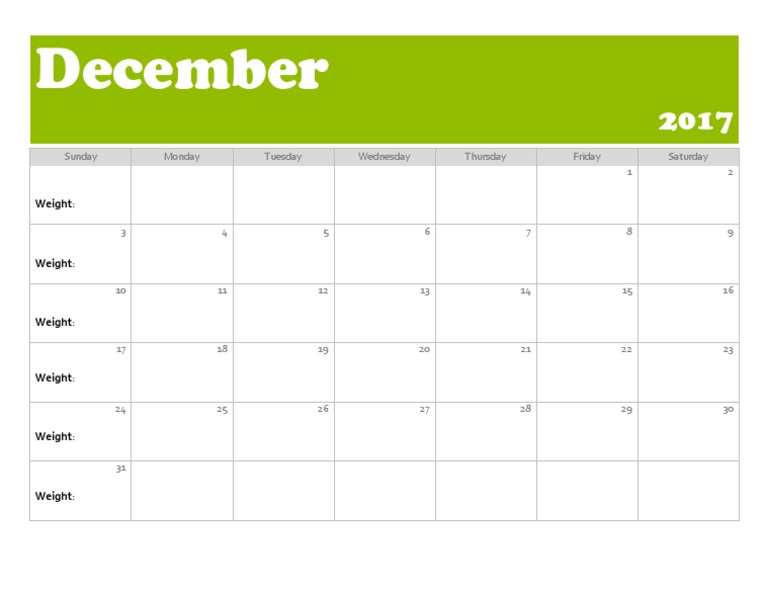 December Chart | PDF