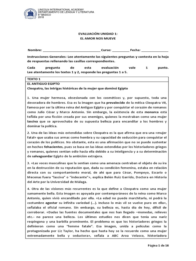 Cleopatra: Mitos y Realidades | PDF | Cleopatra | Belleza