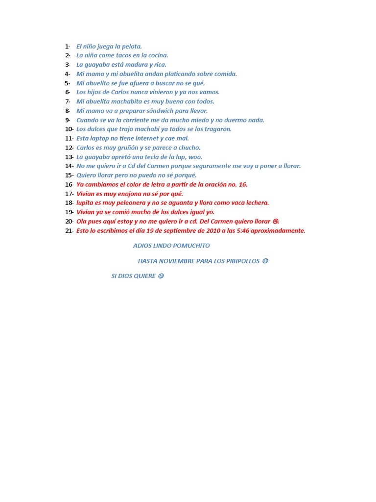 El Niño Juega La Pelota | PDF