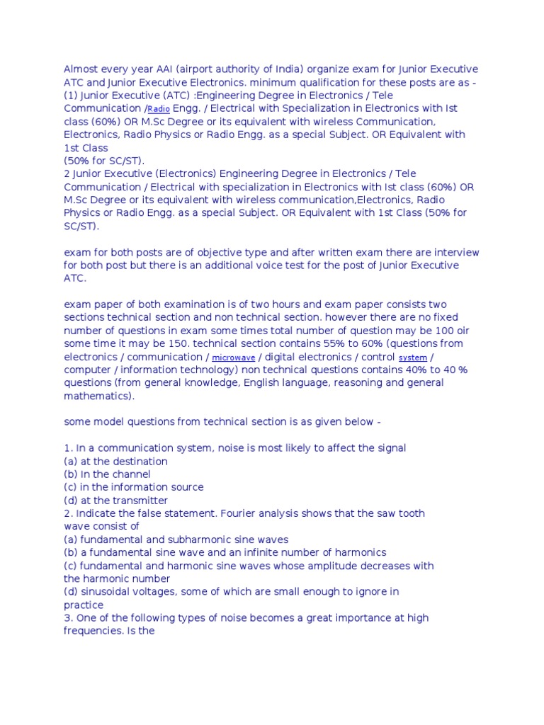 AAI Sample Paper | PDF