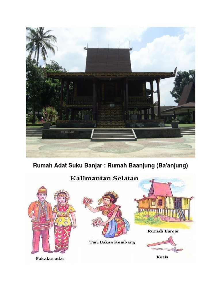 Rumah Adat Suku Banjar | PDF