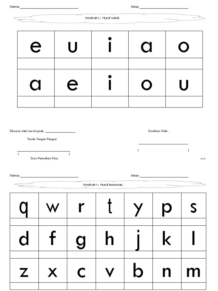 Kemahiran Lisan K1-K12 | PDF