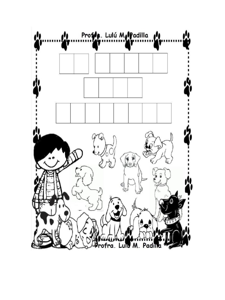 Ejercicios de Los Diez Perritos | PDF