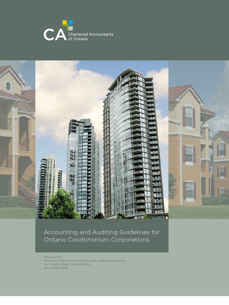 CICA Condo Rules | PDF | Financial Statement | Accounting