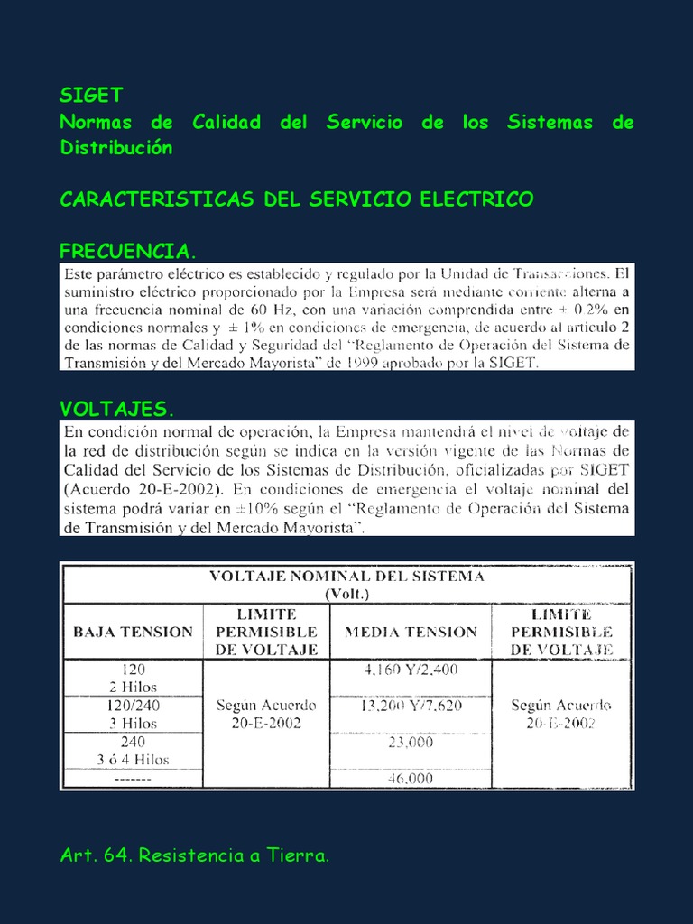 SIGET | PDF