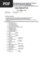 Soal Uts Bahasa Daerah Bugis | PDF