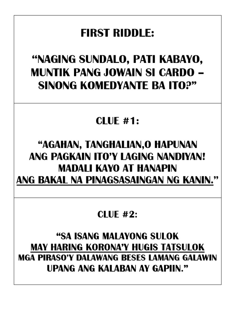 Riddles of Filipino Culture: A Journey Through Iconic Symbols ...