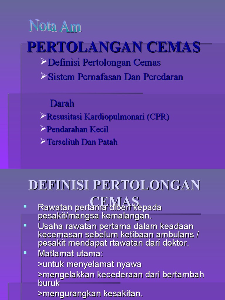 AR101 (Rawatan Kecemasan) | PDF