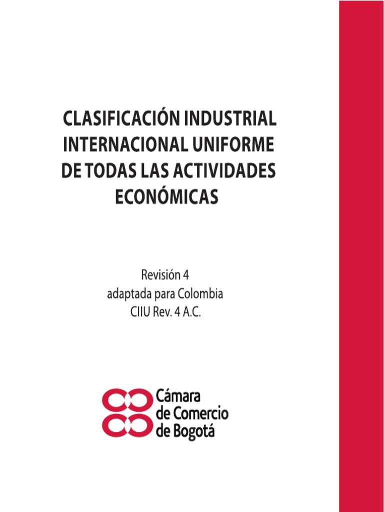 Clasificación Industrial Internacional Uniforme (CIIU) Revisión 4 | PDF | Agricultura | Al por menor
