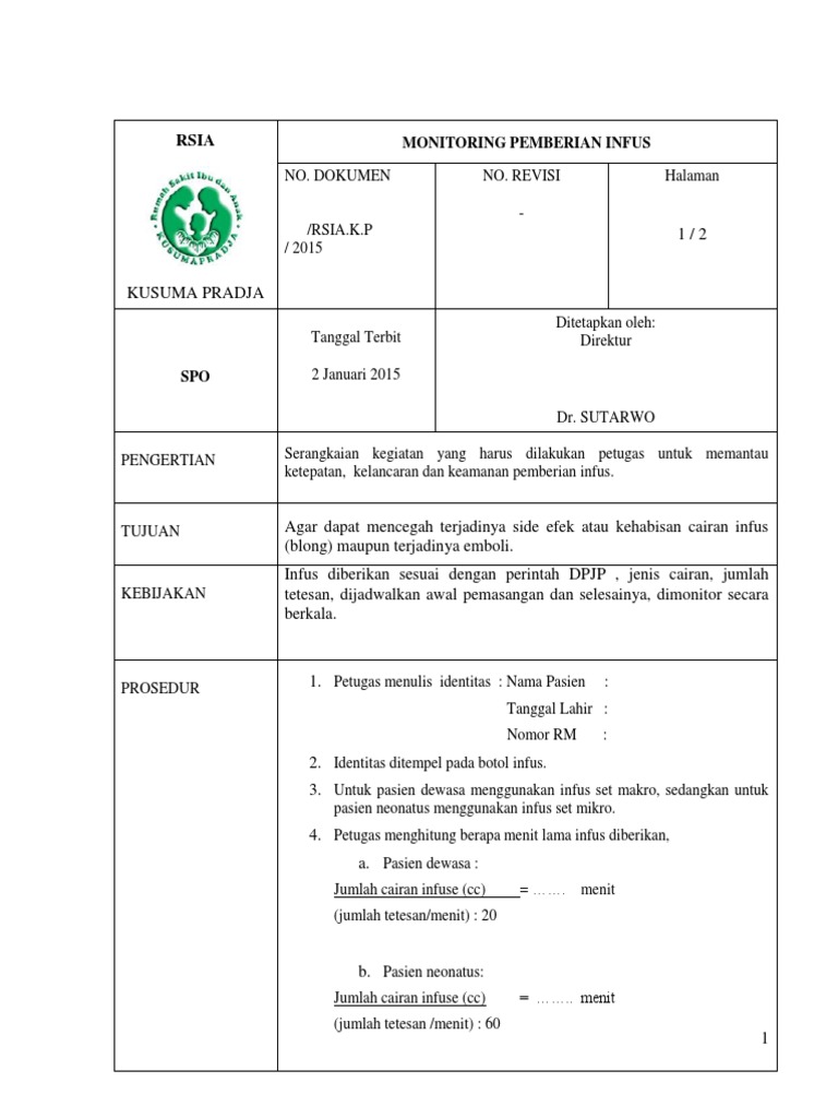 SPO Monitor Infus | PDF
