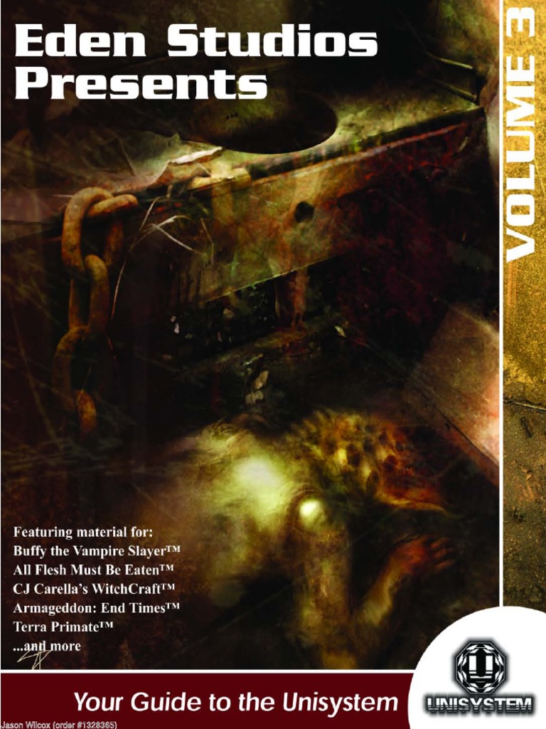 Eden Studios Presents 3 PDF | PDF | Witchcraft | Storm Drain