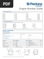 Caterpillar Perkins Cross Reference | PDF | Home & Garden | Science ...