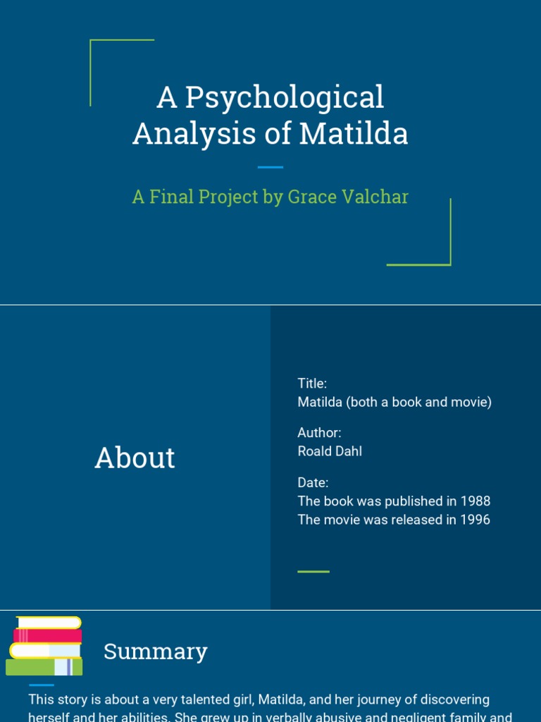 Ap Psych Final Project Matilda | PDF | Emergence | Action (Philosophy)