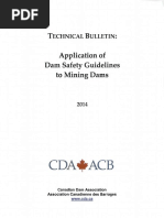 CDA - 2013 - Dam Safety Guidelines (2007) | PDF