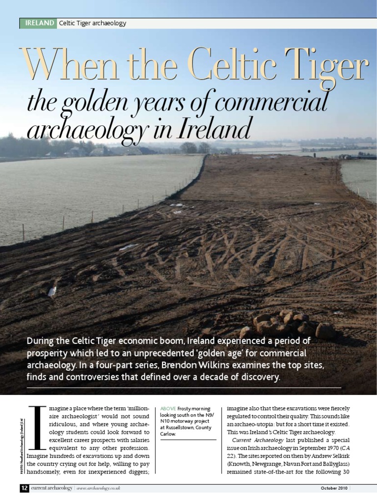 When The Celtic Tiger Roared: Ireland's Golden Age For Archaeology ...