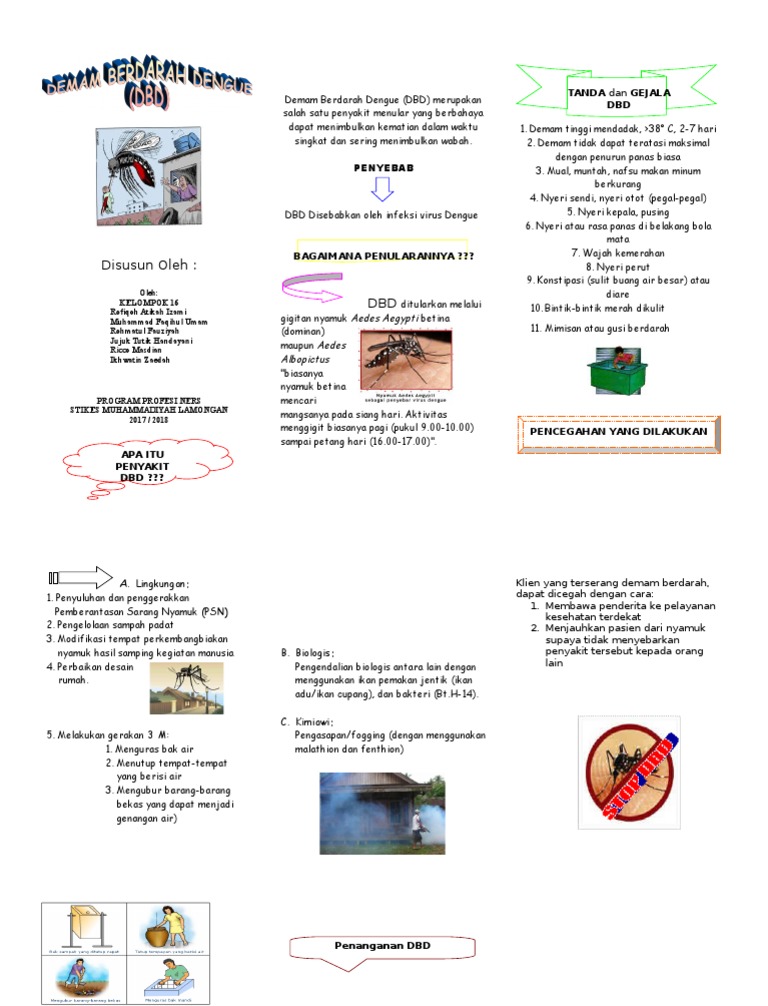 Disusun Oleh:: Tanda Dan Gejala DBD | PDF