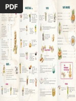 Springbone Kitchen Menu | PDF | Broth | Chocolate