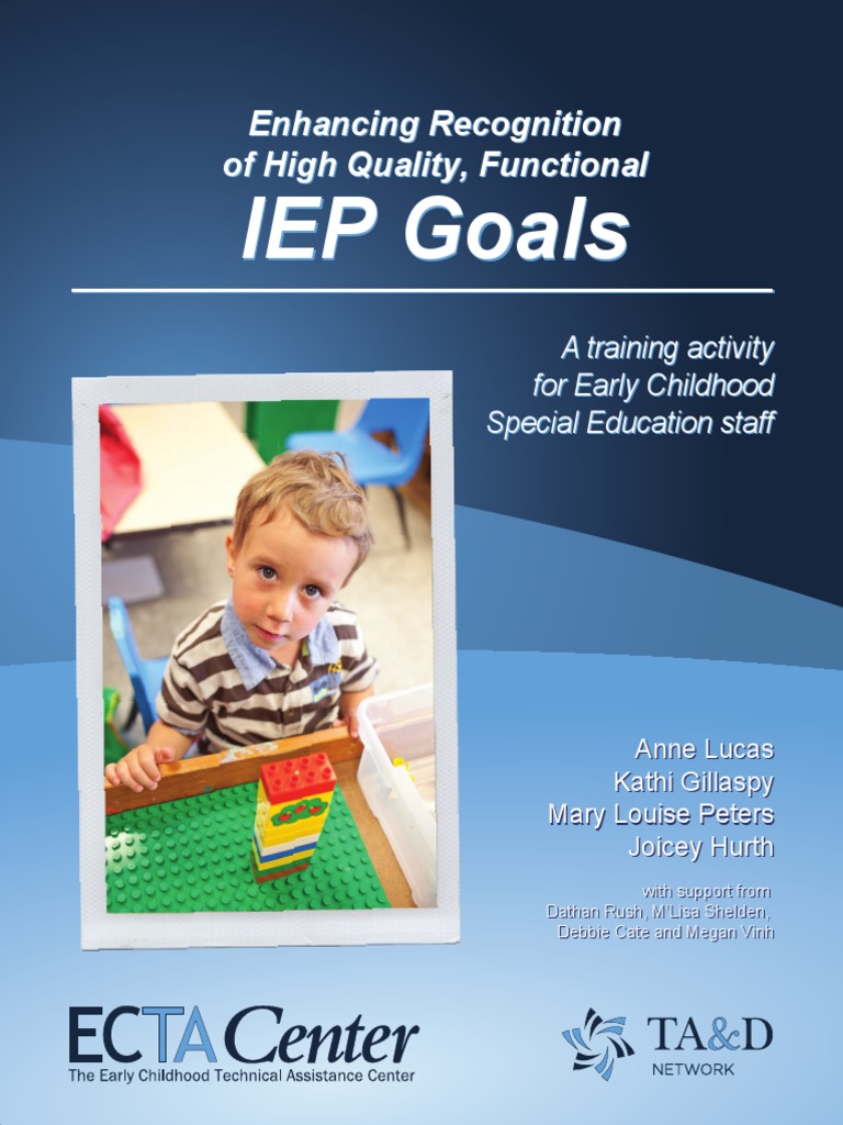 IEP Goals | PDF | Individualized Education Program | Goal