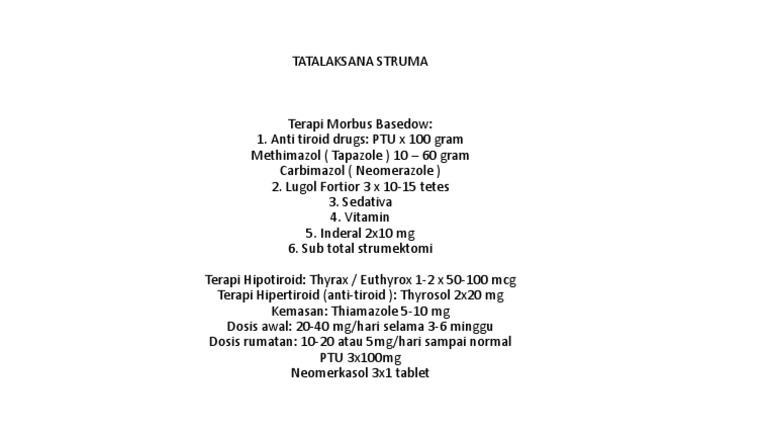 1827 Tatalaksana Struma | PDF