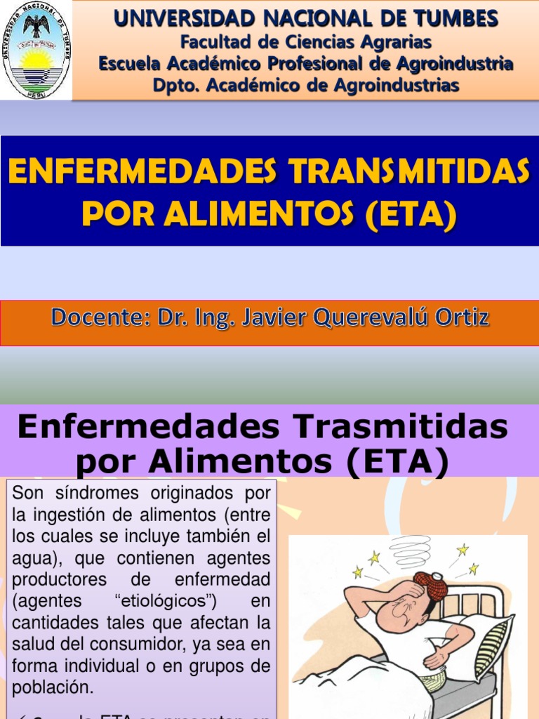 Enfermedades Transmitidas Por Alimentos (Eta) | Diarrea | Enfermedades ...