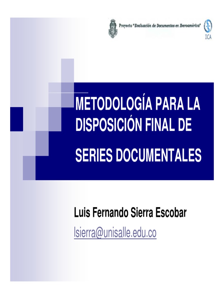 Disposición Final de los Documentos en la Gestión Documental
