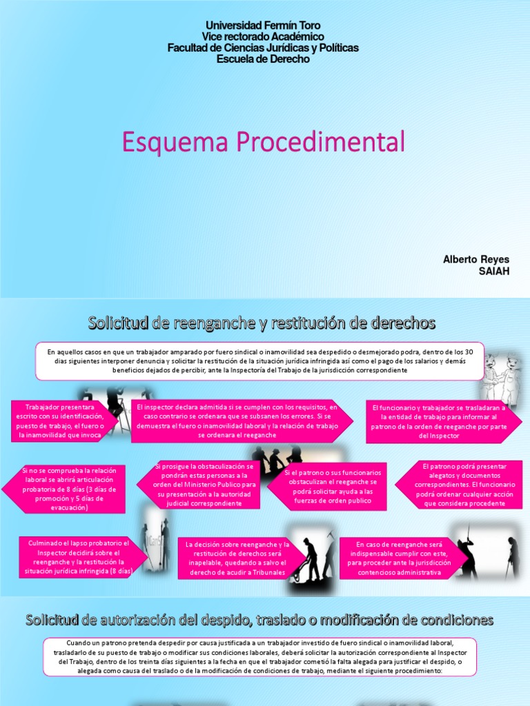 Esquema Procedimental Laboral Colectivo | Instituciones sociales | Sociedad