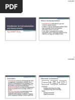 Introduction To Instrumentation Measurements | PDF | Observational ...