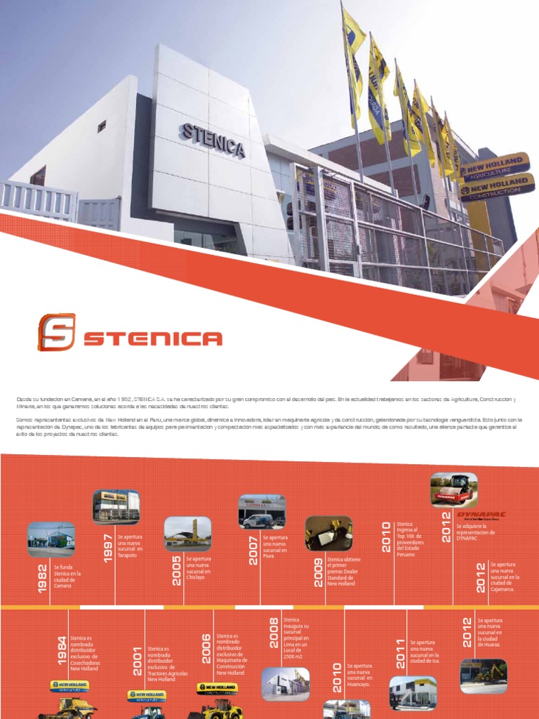 Stenica Brochure | PDF | Ford Motor Company | Tractor
